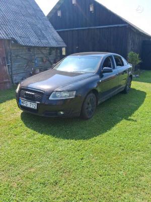 Black Audi A6 2006 in Varena, with an engine capacity of 1.98 L and mileage of 340 thousand km for 550 €, photo  on AUTOMOTO.COM.LV