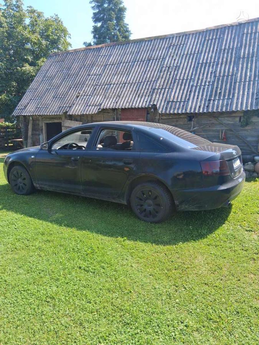 Black Audi A6 2006 in Varena, with an engine capacity of 1.98 L and mileage of 340 thousand km for 550 €, photo 3 on AUTOMOTO.COM.LV