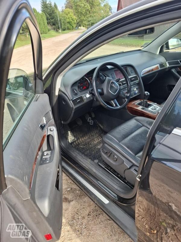 Melns Audi A6 2006 Viļņa, ar dzinēja tilpumu 2.70 L un nobraukumu 256 tūkst. km par 1850 €, foto 7 vietnē AUTOMOTO.COM.LV