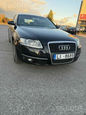 Melns Audi A6 2006 Tukums, ar dzinēja tilpumu 2.70 L un nobraukumu 187 tūkst. km par 2600 €, foto  vietnē AUTOMOTO.COM.LV