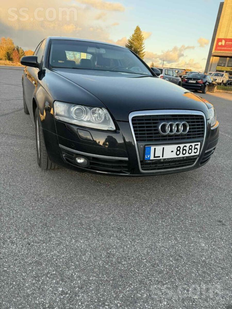 Melns Audi A6 2006 Tukums, ar dzinēja tilpumu 2.70 L un nobraukumu 187 tūkst. km par 2600 €, foto 1 vietnē AUTOMOTO.COM.LV