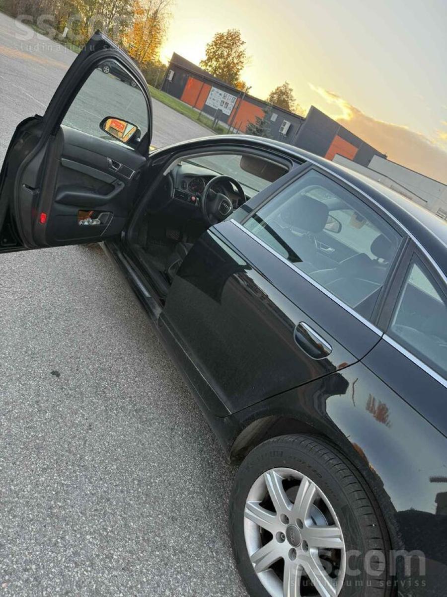 Melns Audi A6 2006 Tukums, ar dzinēja tilpumu 2.70 L un nobraukumu 187 tūkst. km par 2600 €, foto 3 vietnē AUTOMOTO.COM.LV