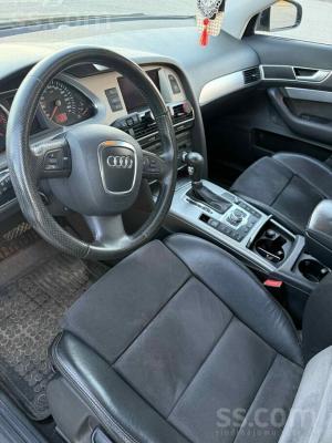 Melns Audi A6 2006 Tukums, ar dzinēja tilpumu 2.70 L un nobraukumu 187 tūkst. km par 2600 €, foto 5 vietnē AUTOMOTO.COM.LV
