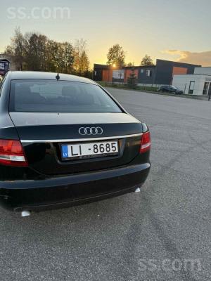 Melns Audi A6 2006 Tukums, ar dzinēja tilpumu 2.70 L un nobraukumu 187 tūkst. km par 2600 €, foto 6 vietnē AUTOMOTO.COM.LV