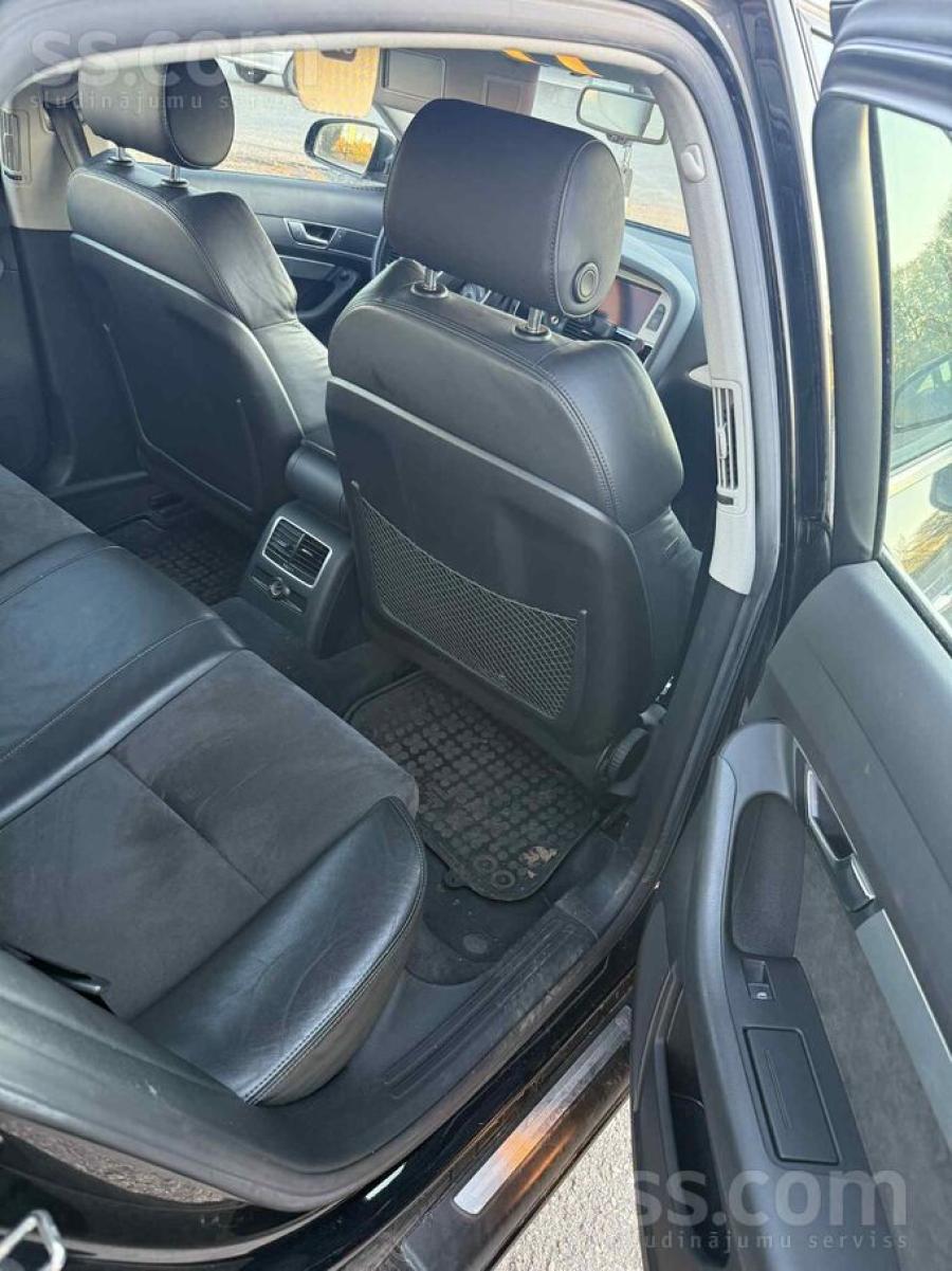 Melns Audi A6 2006 Tukums, ar dzinēja tilpumu 2.70 L un nobraukumu 187 tūkst. km par 2600 €, foto 7 vietnē AUTOMOTO.COM.LV