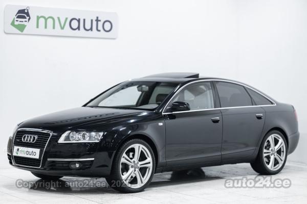 Melns Audi A6 2007 Tallina, ar dzinēja tilpumu 3.00 L un nobraukumu 331 tūkst. km par 4990 €, foto 1 vietnē AUTOMOTO.COM.LV