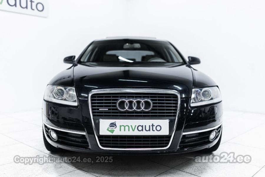 Black Audi A6 2007 in Tallinn, with an engine capacity of 3.00 L and mileage of 331 thousand km for 4990 €, photo 4 on AUTOMOTO.COM.LV
