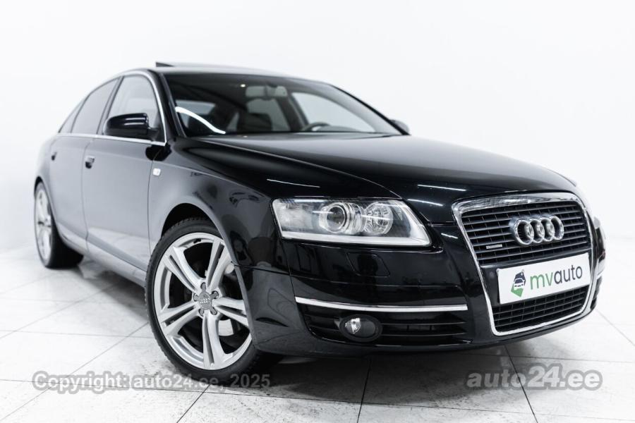 Melns Audi A6 2007 Tallina, ar dzinēja tilpumu 3.00 L un nobraukumu 331 tūkst. km par 4990 €, foto 5 vietnē AUTOMOTO.COM.LV