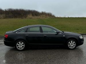 Black Audi A6 2007 in Vilnius, with an engine capacity of 2.77 L and mileage of 308 thousand km for 2900 €, photo 4 on AUTOMOTO.COM.LV