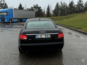 Black Audi A6 2007 in Vilnius, with an engine capacity of 2.77 L and mileage of 308 thousand km for 2900 €, photo 6 on AUTOMOTO.COM.LV