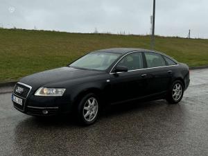 Black Audi A6 2007 in Vilnius, with an engine capacity of 2.77 L and mileage of 308 thousand km for 2900 €, photo 9 on AUTOMOTO.COM.LV