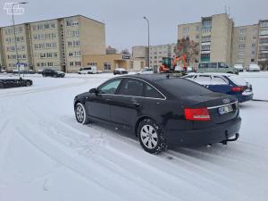 Melns Audi A6 2007 Viļņa, ar dzinēja tilpumu 2.70 L un nobraukumu 369 tūkst. km par 2860 €, foto 5 vietnē AUTOMOTO.COM.LV