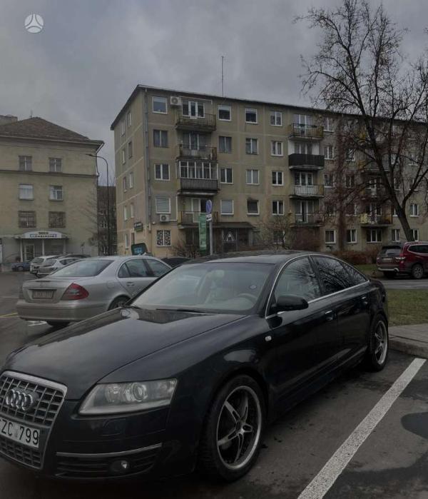 Melns Audi A6 2007 Viļņa, ar dzinēja tilpumu 2.97 L un nobraukumu 359 tūkst. km par 2600 €, foto 3 vietnē AUTOMOTO.COM.LV