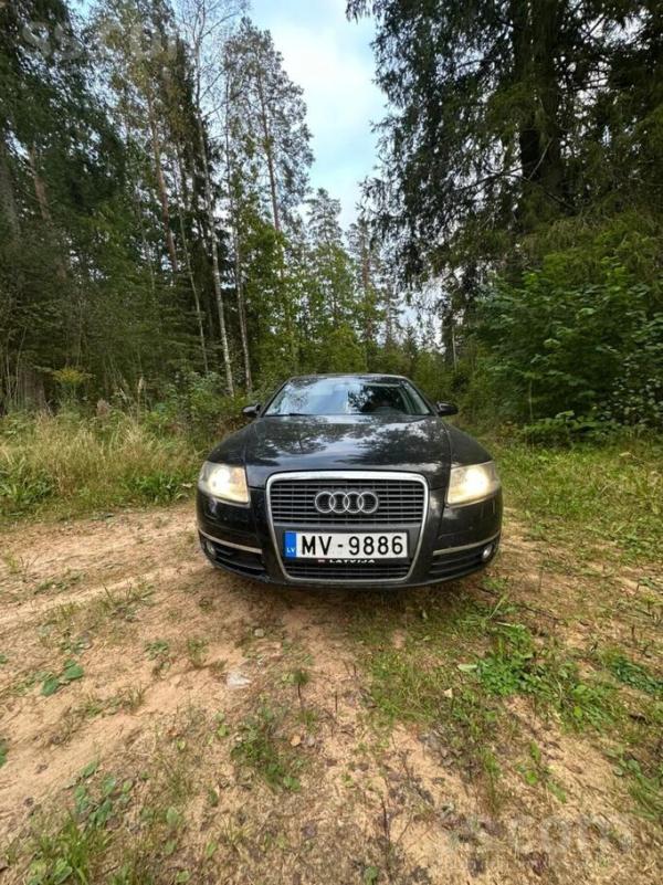 Black Audi A6 2007 in Riga, with an engine capacity of 2.80 L and mileage of 280 thousand km for 3200 €, photo 1 on AUTOMOTO.COM.LV