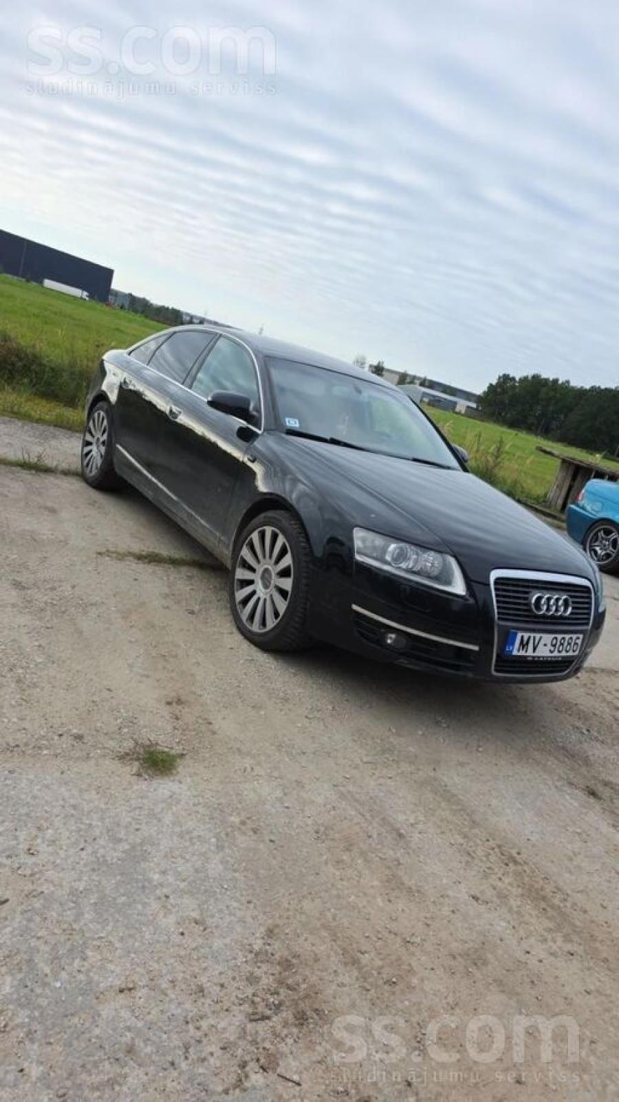 Black Audi A6 2007 in Riga, with an engine capacity of 2.80 L and mileage of 280 thousand km for 3200 €, photo 8 on AUTOMOTO.COM.LV