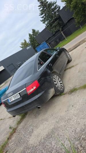 Black Audi A6 2007 in Riga, with an engine capacity of 2.80 L and mileage of 280 thousand km for 3200 €, photo 9 on AUTOMOTO.COM.LV