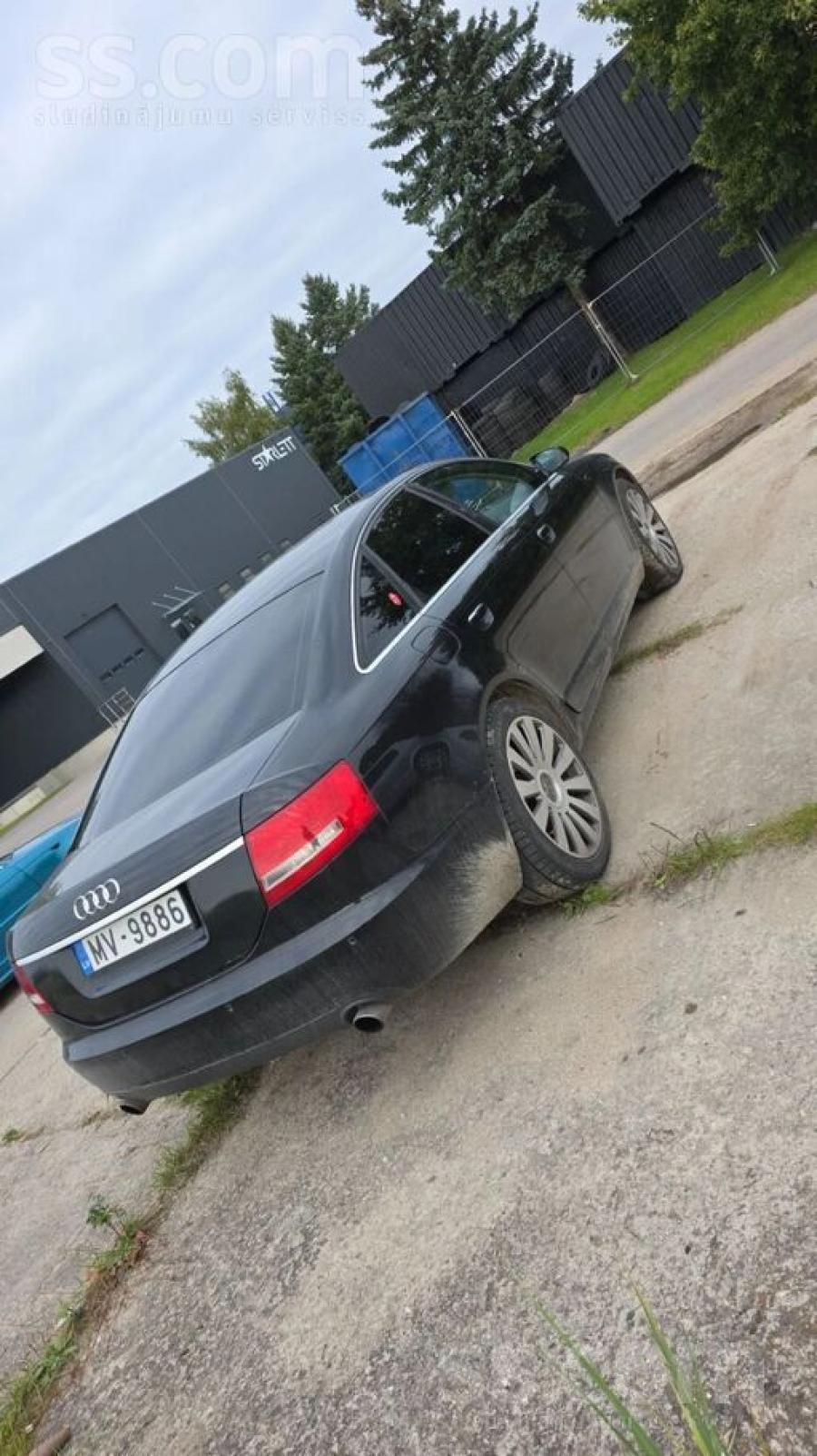 Black Audi A6 2007 in Riga, with an engine capacity of 2.80 L and mileage of 280 thousand km for 3200 €, photo 9 on AUTOMOTO.COM.LV