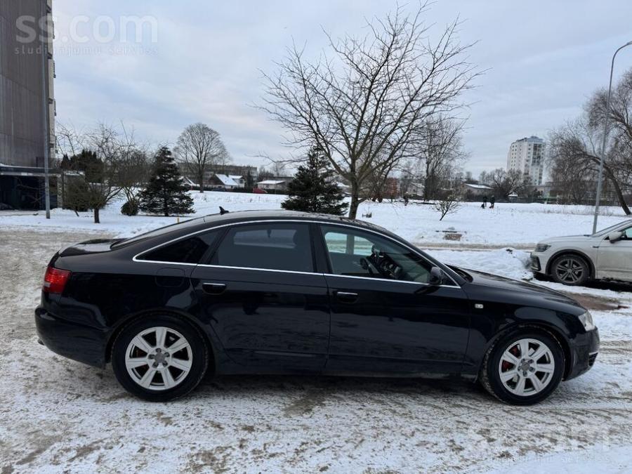 Black Audi A6 2007 in Riga, with an engine capacity of 3.00 L and mileage of 368 thousand km for 3990 €, photo 2 on AUTOMOTO.COM.LV