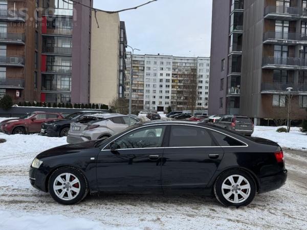 Melns Audi A6 2007 Rīga, ar dzinēja tilpumu 3.00 L un nobraukumu 368 tūkst. km par 3990 €, foto 3 vietnē AUTOMOTO.COM.LV