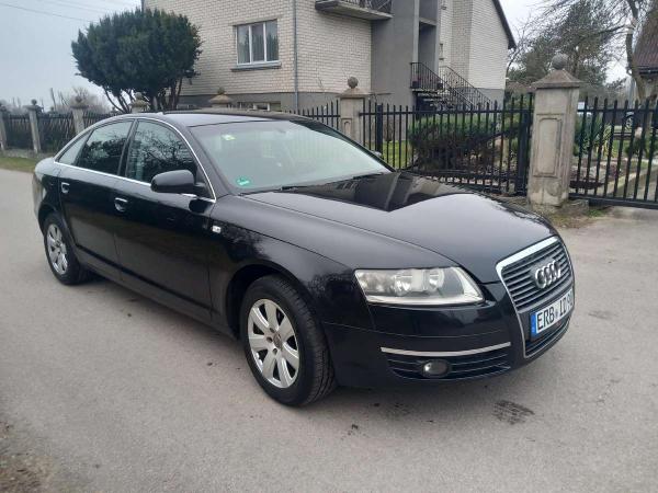 Melns Audi A6 2007 Raseiniai, ar dzinēja tilpumu 2.70 L un nobraukumu 333 tūkst. km par 2100 €, foto 1 vietnē AUTOMOTO.COM.LV