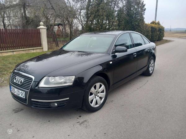 Melns Audi A6 2007 Raseiniai, ar dzinēja tilpumu 2.70 L un nobraukumu 333 tūkst. km par 2100 €, foto 2 vietnē AUTOMOTO.COM.LV