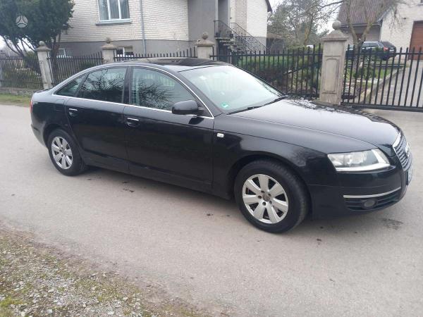 Melns Audi A6 2007 Raseiniai, ar dzinēja tilpumu 2.70 L un nobraukumu 333 tūkst. km par 2100 €, foto 4 vietnē AUTOMOTO.COM.LV