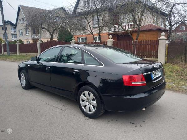 Melns Audi A6 2007 Raseiniai, ar dzinēja tilpumu 2.70 L un nobraukumu 333 tūkst. km par 2100 €, foto 6 vietnē AUTOMOTO.COM.LV