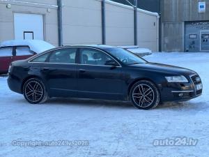Black Audi A6 2007 in Narva, with an engine capacity of 3.00 L and mileage of 397 thousand km for 2499 €, photo 4 on AUTOMOTO.COM.LV