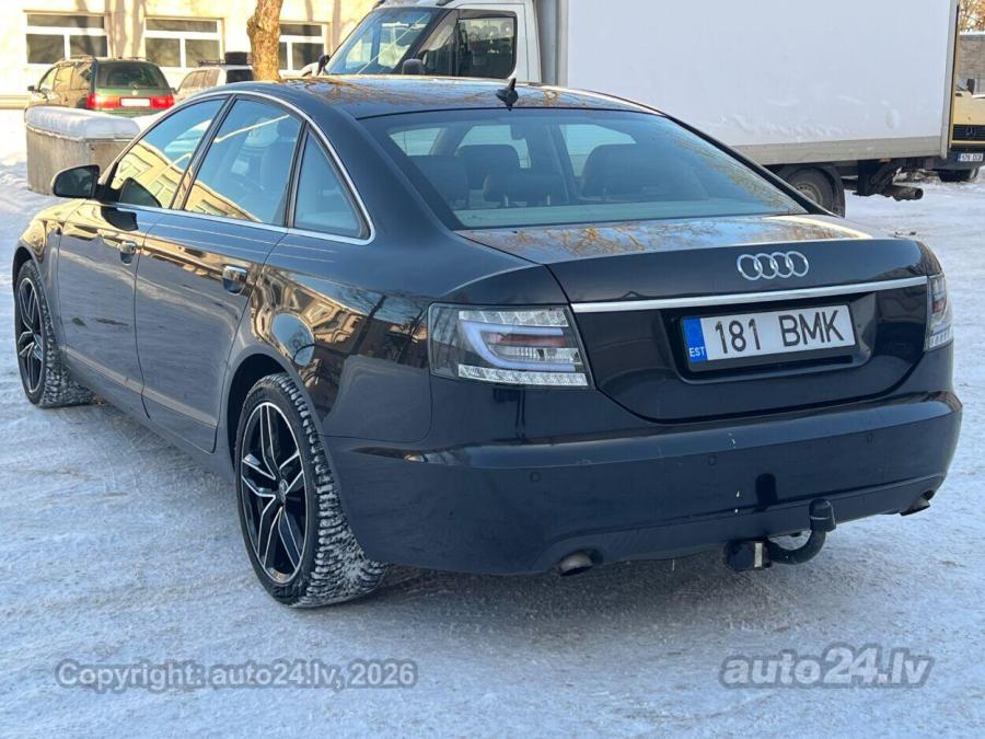 Black Audi A6 2007 in Narva, with an engine capacity of 3.00 L and mileage of 397 thousand km for 2499 €, photo 11 on AUTOMOTO.COM.LV