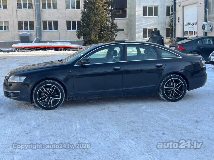 Black Audi A6 2007 in Narva, with an engine capacity of 3.00 L and mileage of 397 thousand km for 2499 €, photo 12 on AUTOMOTO.COM.LV