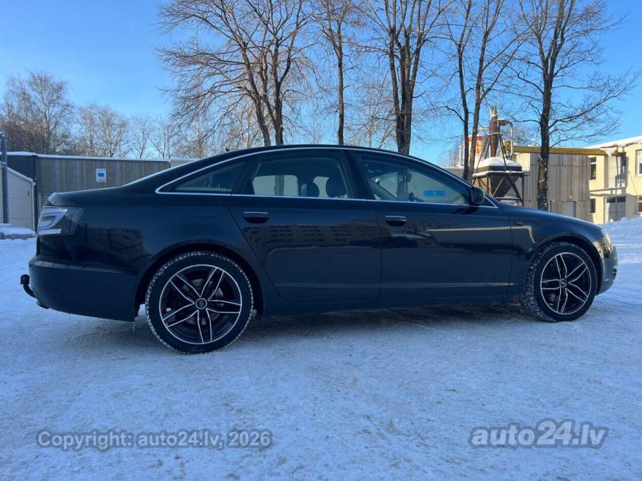 Black Audi A6 2007 in Narva, with an engine capacity of 3.00 L and mileage of 397 thousand km for 2499 €, photo 14 on AUTOMOTO.COM.LV