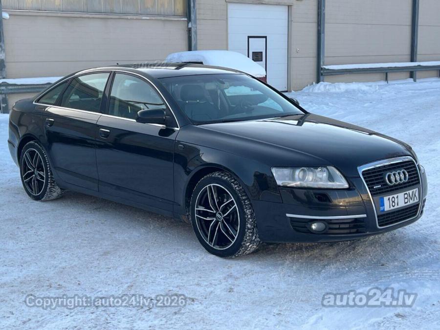 Black Audi A6 2007 in Narva, with an engine capacity of 3.00 L and mileage of 397 thousand km for 2499 €, photo 16 on AUTOMOTO.COM.LV