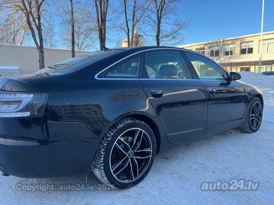 Black Audi A6 2007 in Narva, with an engine capacity of 3.00 L and mileage of 397 thousand km for 2499 €, photo 20 on AUTOMOTO.COM.LV