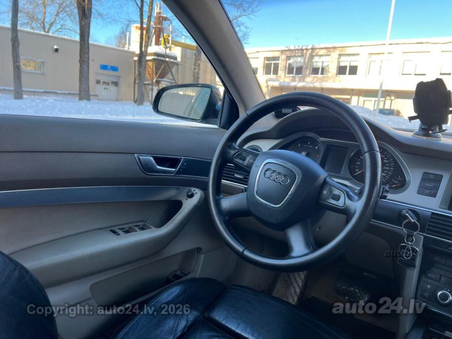 Black Audi A6 2007 in Narva, with an engine capacity of 3.00 L and mileage of 397 thousand km for 2499 €, photo 27 on AUTOMOTO.COM.LV