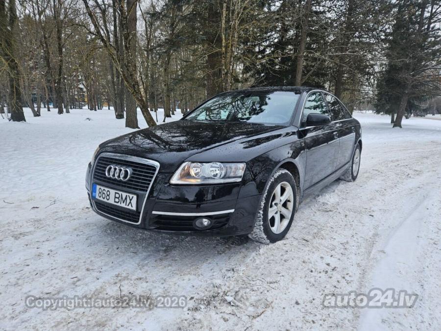 Melns Audi A6 2007 Tartu, ar dzinēja tilpumu 2.00 L un nobraukumu 312 tūkst. km par 3200 €, foto 2 vietnē AUTOMOTO.COM.LV