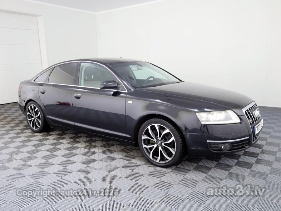 Black Audi A6 2007 in Tallinn, with an engine capacity of 2.70 L and mileage of 405 thousand km for 2499 €, photo 1 on AUTOMOTO.COM.LV