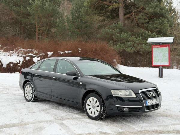 Melns Audi A6 2007 Viļņa, ar dzinēja tilpumu 2.00 L un nobraukumu 284 tūkst. km par 2900 €, foto 2 vietnē AUTOMOTO.COM.LV