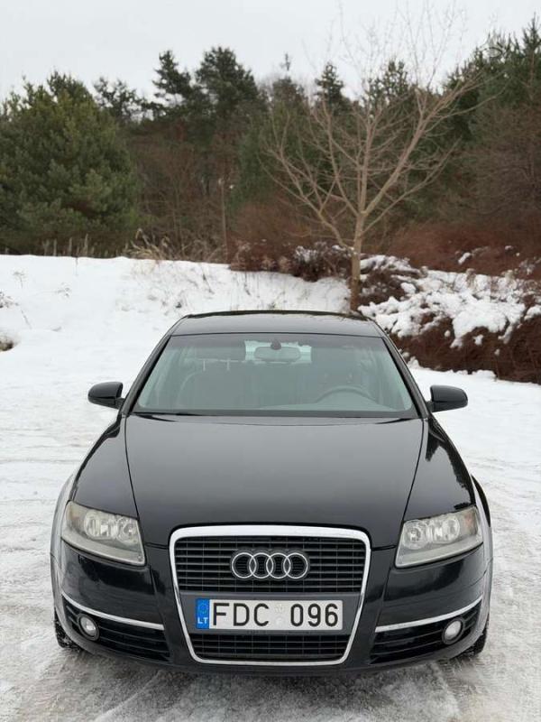 Melns Audi A6 2007 Viļņa, ar dzinēja tilpumu 2.00 L un nobraukumu 284 tūkst. km par 2900 €, foto 3 vietnē AUTOMOTO.COM.LV