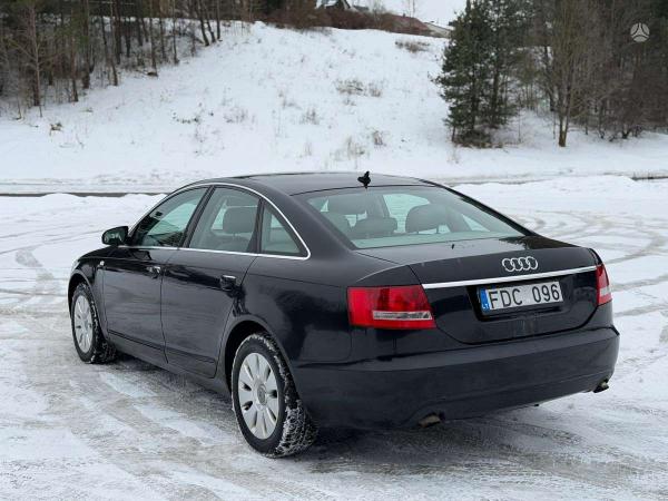 Melns Audi A6 2007 Viļņa, ar dzinēja tilpumu 2.00 L un nobraukumu 284 tūkst. km par 2900 €, foto 4 vietnē AUTOMOTO.COM.LV