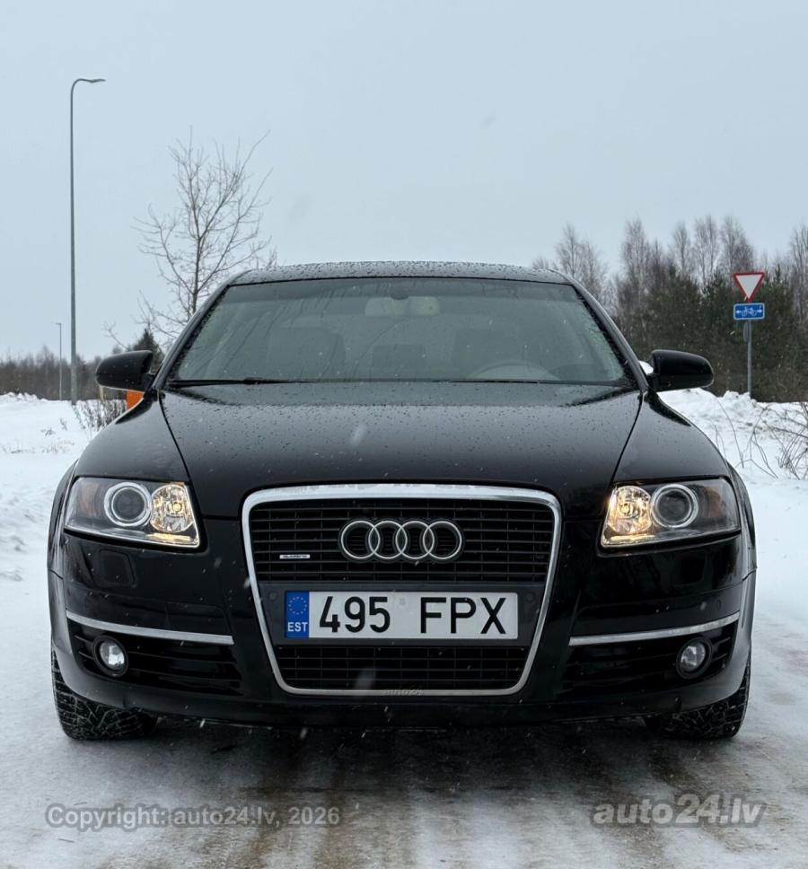 Black Audi A6 2007 in Rapla, with an engine capacity of 3.00 L and mileage of 561 thousand km for 3000 €, photo 2 on AUTOMOTO.COM.LV