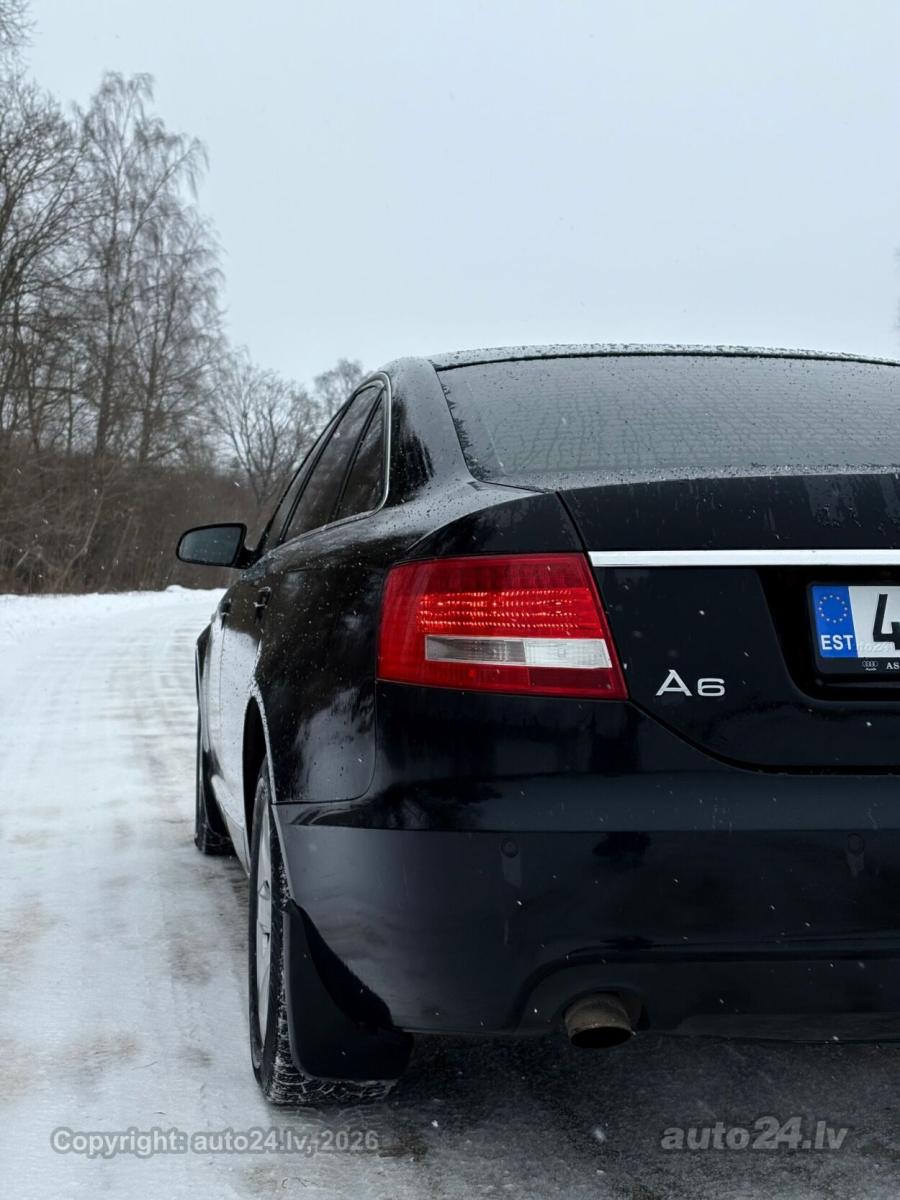 Black Audi A6 2007 in Rapla, with an engine capacity of 3.00 L and mileage of 561 thousand km for 3000 €, photo 5 on AUTOMOTO.COM.LV