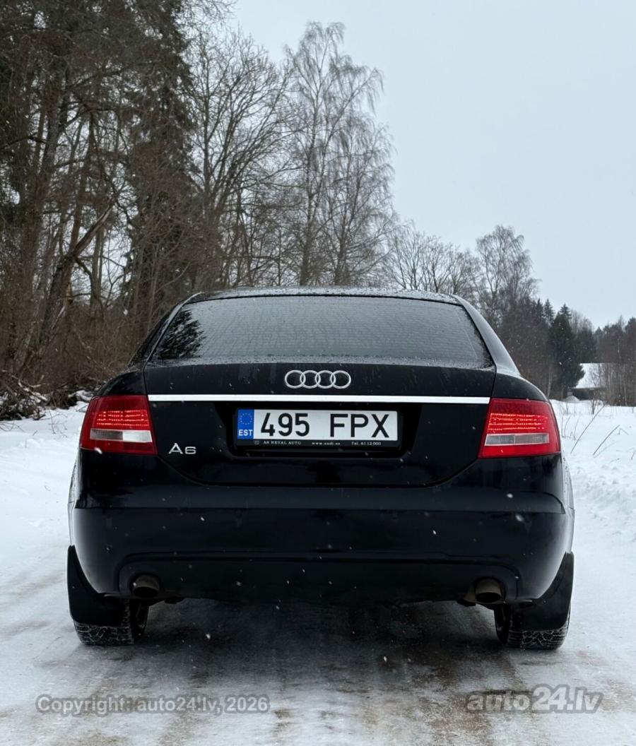 Black Audi A6 2007 in Rapla, with an engine capacity of 3.00 L and mileage of 561 thousand km for 3000 €, photo 7 on AUTOMOTO.COM.LV