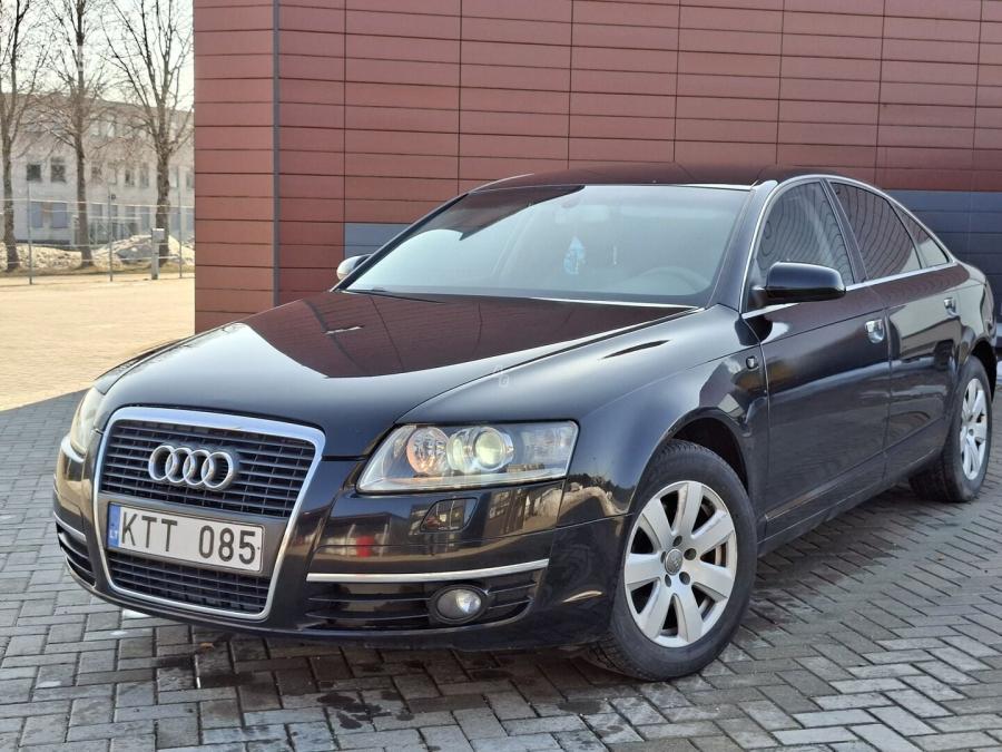 Melns Audi A6 2007 Šilutė, ar dzinēja tilpumu 2.00 L un nobraukumu 330 tūkst. km par 3200 €, foto 1 vietnē AUTOMOTO.COM.LV