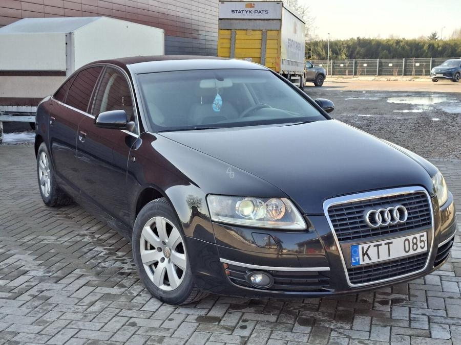 Melns Audi A6 2007 Šilutė, ar dzinēja tilpumu 2.00 L un nobraukumu 330 tūkst. km par 3200 €, foto 2 vietnē AUTOMOTO.COM.LV