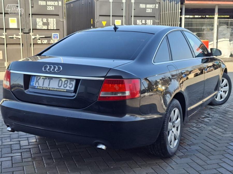Melns Audi A6 2007 Šilutė, ar dzinēja tilpumu 2.00 L un nobraukumu 330 tūkst. km par 3200 €, foto 3 vietnē AUTOMOTO.COM.LV