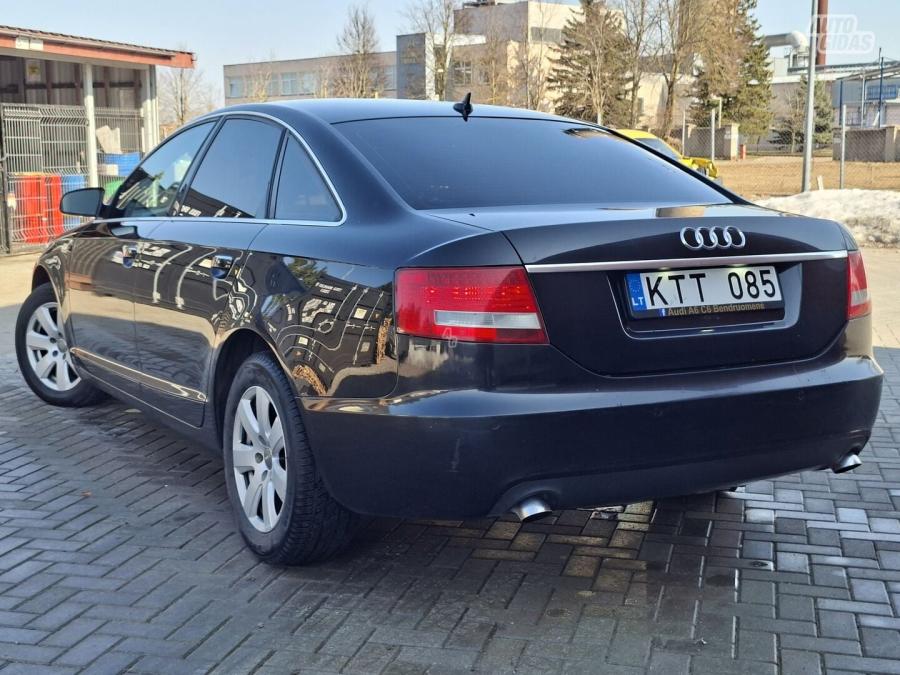 Melns Audi A6 2007 Šilutė, ar dzinēja tilpumu 2.00 L un nobraukumu 330 tūkst. km par 3200 €, foto 4 vietnē AUTOMOTO.COM.LV
