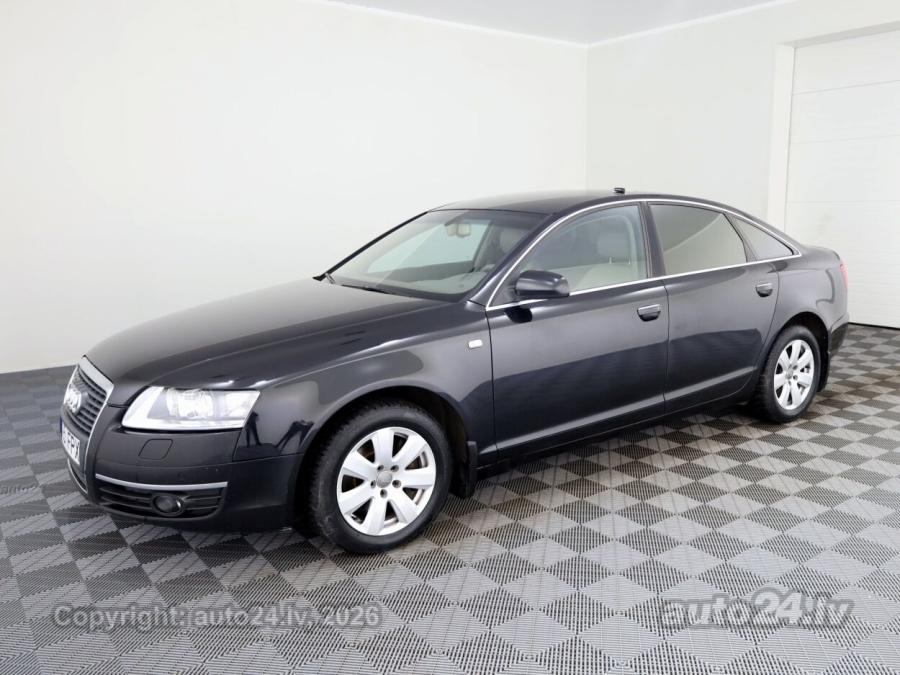 Black Audi A6 2007 in Tallinn, with an engine capacity of 3.00 L and mileage of 292 thousand km for 2499 €, photo 2 on AUTOMOTO.COM.LV