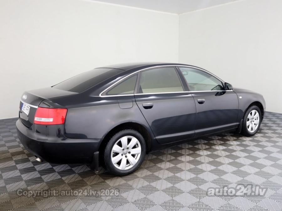 Black Audi A6 2007 in Tallinn, with an engine capacity of 3.00 L and mileage of 292 thousand km for 2499 €, photo 3 on AUTOMOTO.COM.LV