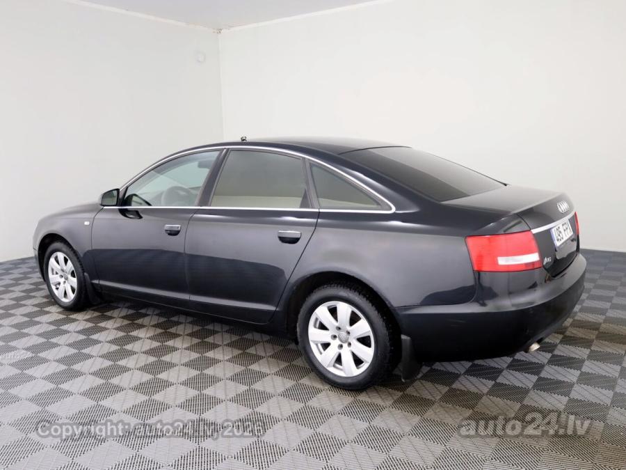 Black Audi A6 2007 in Tallinn, with an engine capacity of 3.00 L and mileage of 292 thousand km for 2499 €, photo 4 on AUTOMOTO.COM.LV