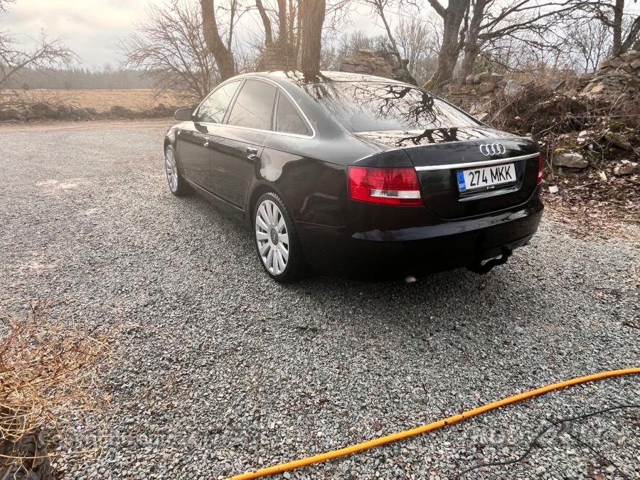 Melns Audi A6 2007 Tallina, ar dzinēja tilpumu 3.00 L un nobraukumu 334 tūkst. km par 5200 €, foto 3 vietnē AUTOMOTO.COM.LV